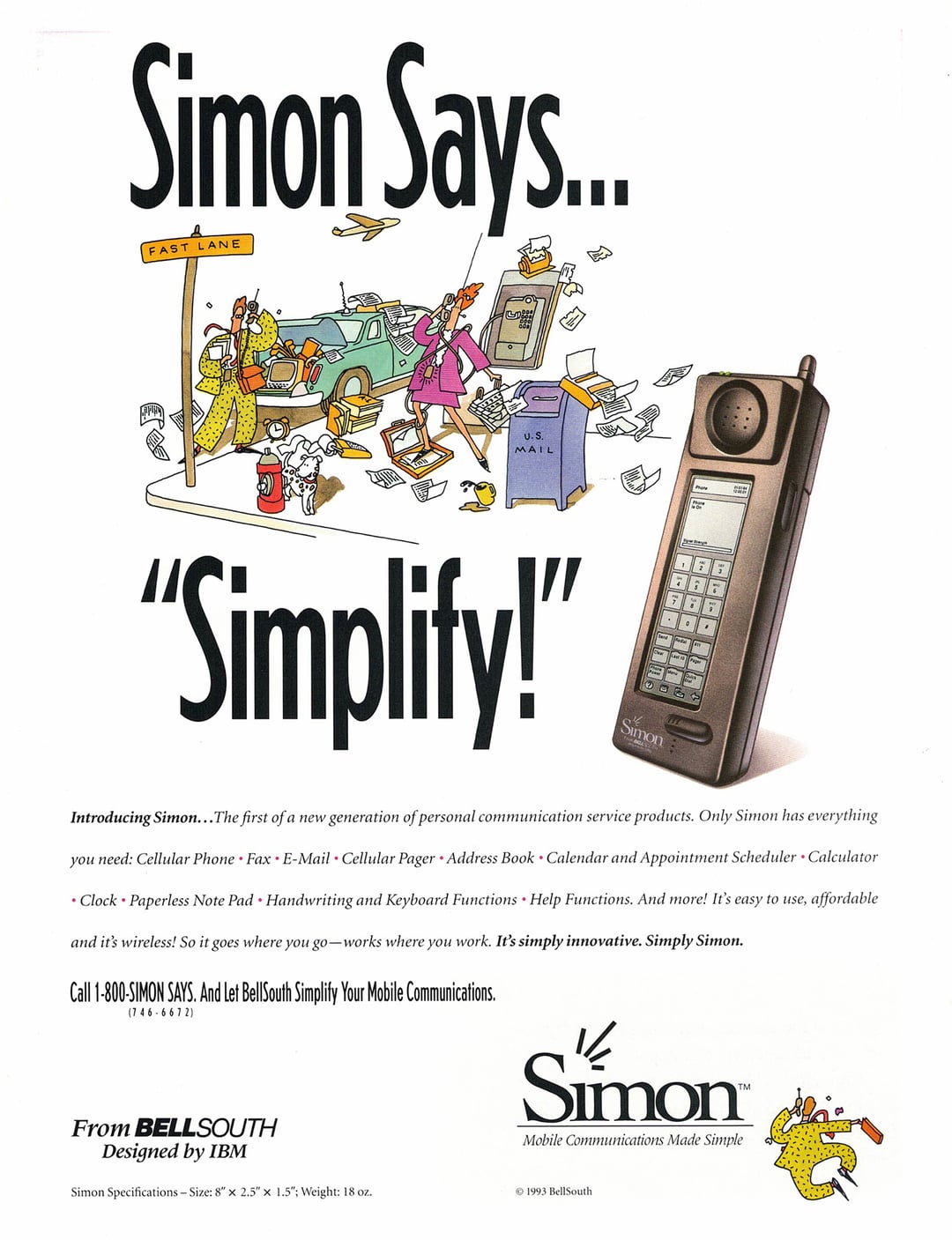 IBM Simon, czyli ojciec iPhone'a. Jak powstał pierwszy smartfon na świecie