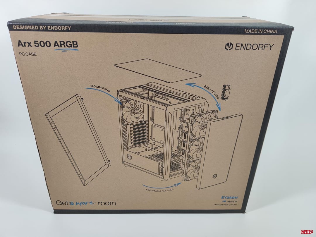 Test obudowy Endorfy Arx 500 ARGB
