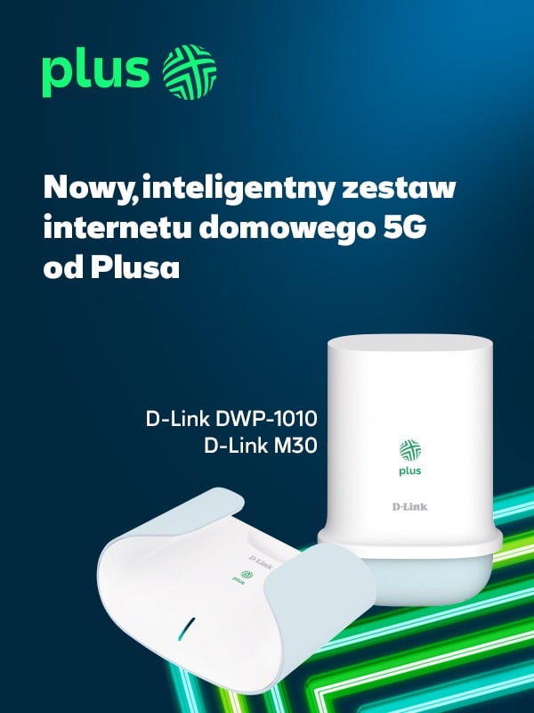 Do oferty Plusa trafia nowy, inteligentny zestaw internetu domowego 5G